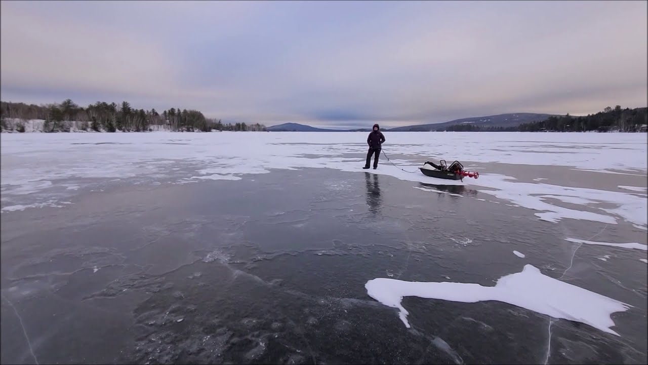 Winter trip to Moosehead Lake - YouTube