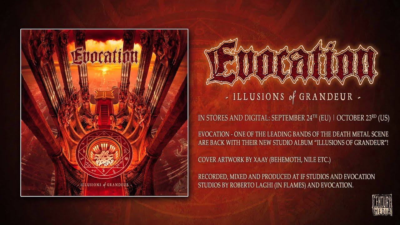 EVOCATION - Illusions Of Grandeur (OFFICIAL ALBUM TRACK) - YouTube