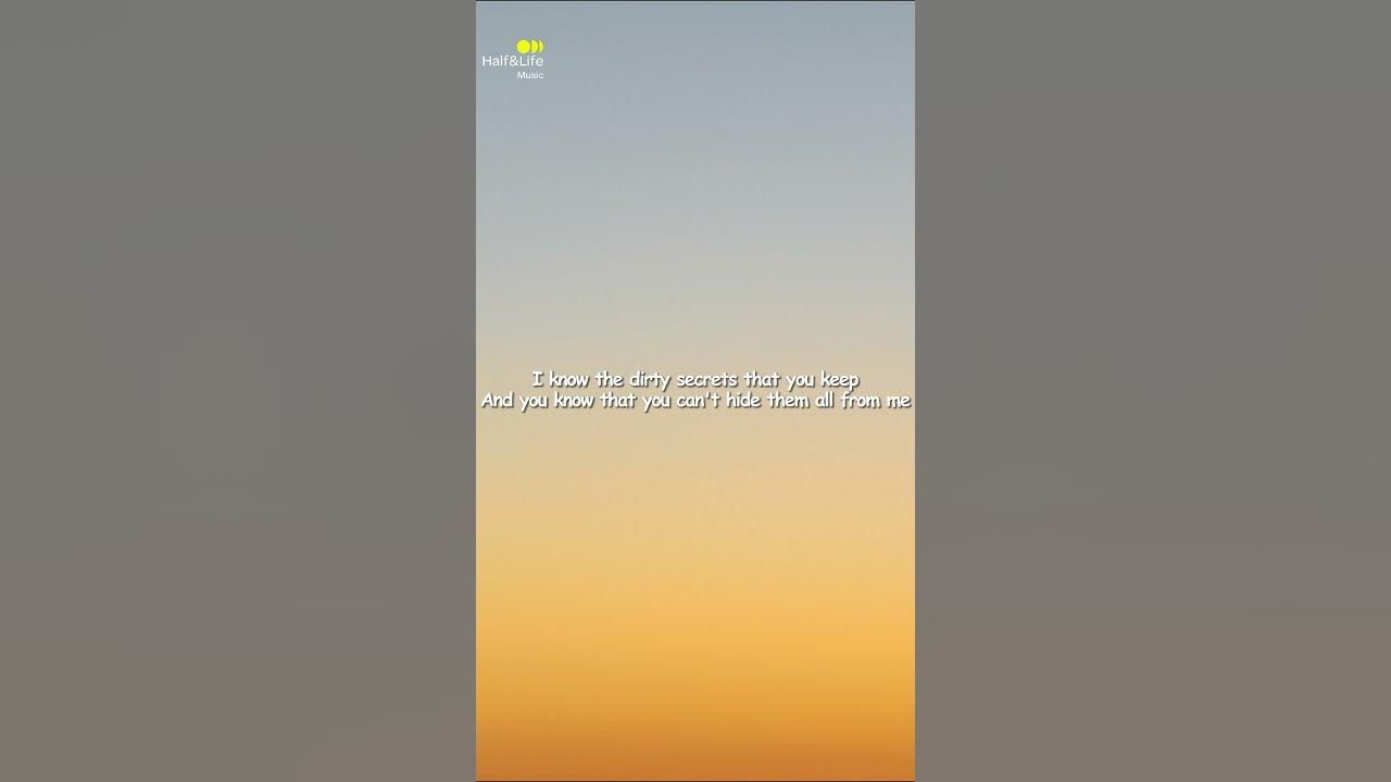 d4vd - Dirty Secrets | Lyrics #shorts - YouTube