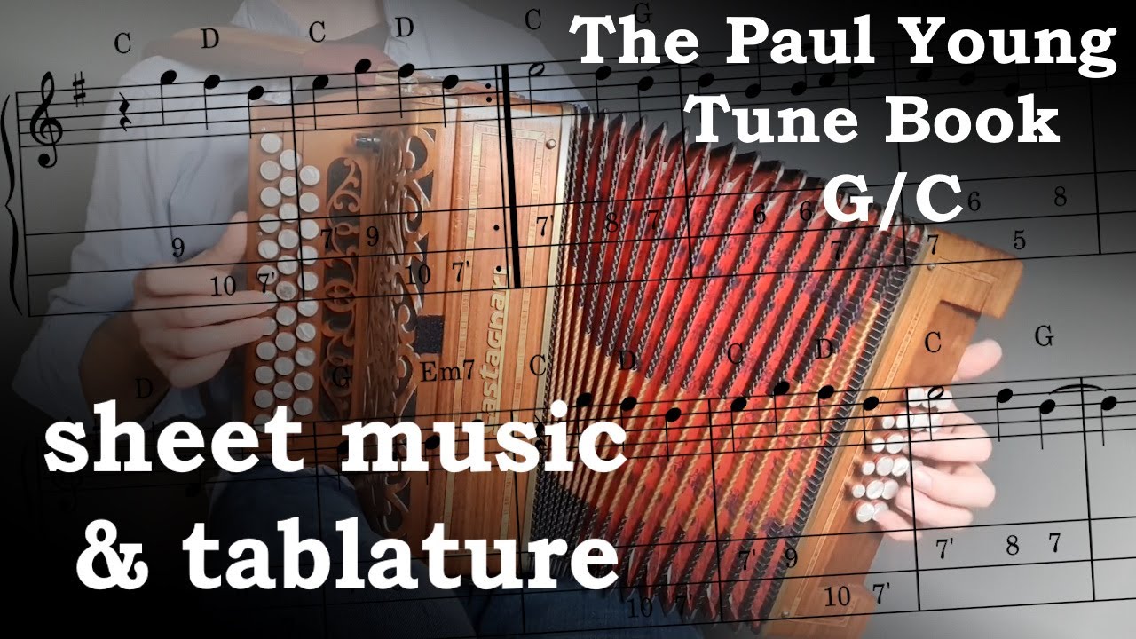 GC melodeon - The Paul Young Tune Book - sheet music & tablature ...