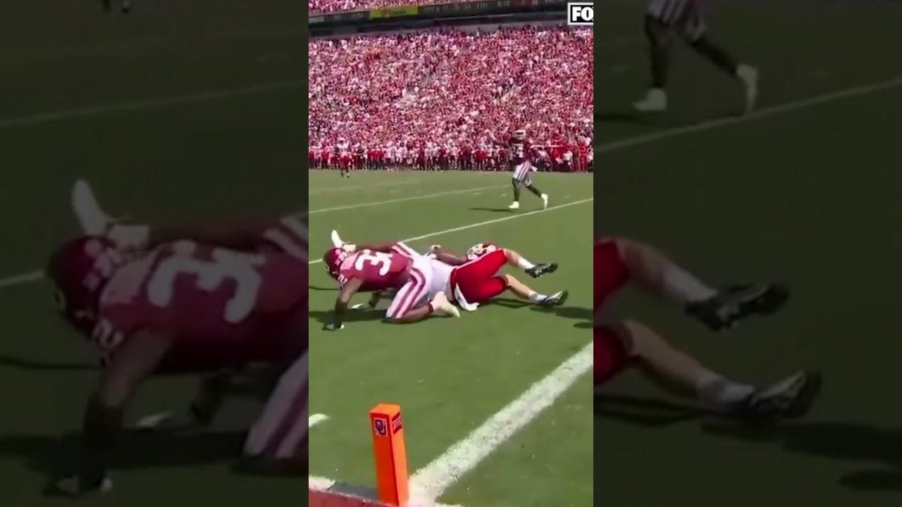 Dj Graham Interception Of The Decade Nebraska Vs Oklahoma Shorts Youtube