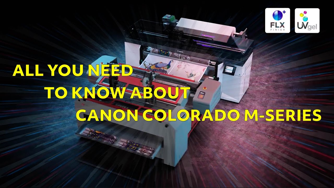 All you need to know about Canon Colorado M-Series! - YouTube