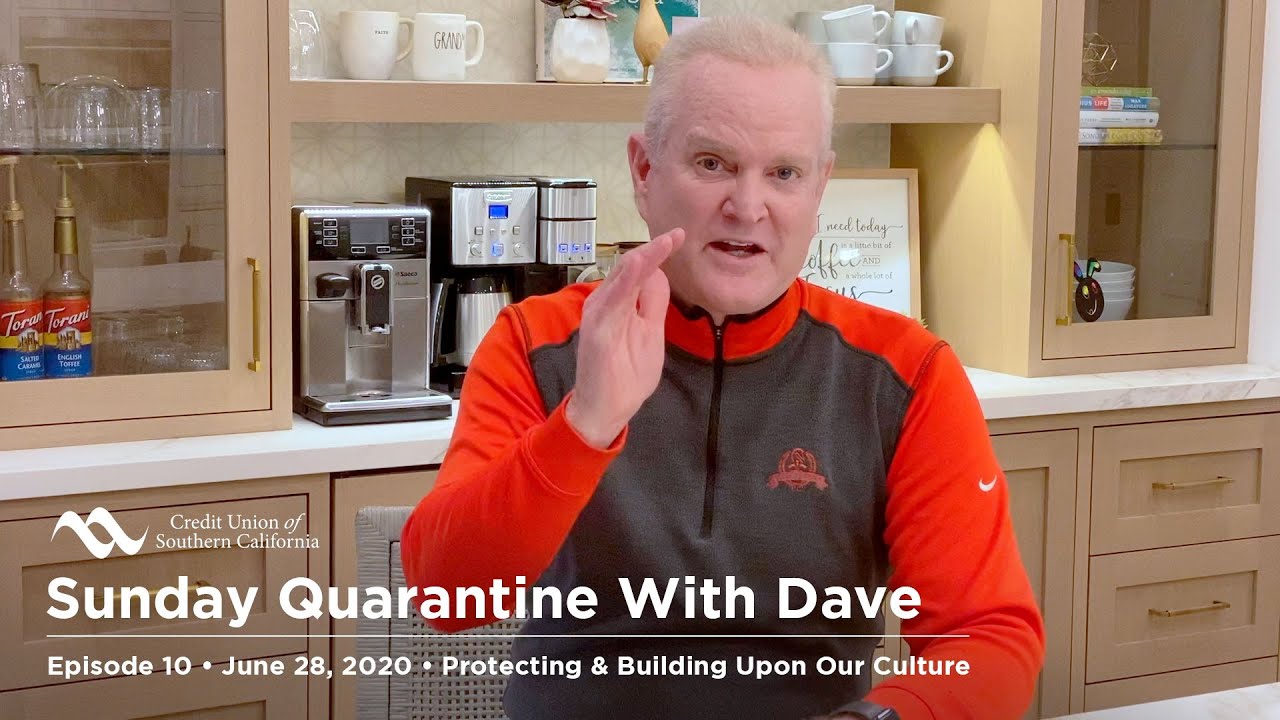 Sunday Chat With Dave • Protecting & Building Upon Our Culture - YouTube
