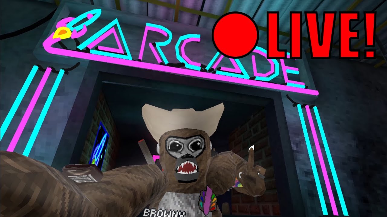🔴 NEW ARCADE GORILLA TAG UPDATE! | Live Gorilla Tag Codes - YouTube