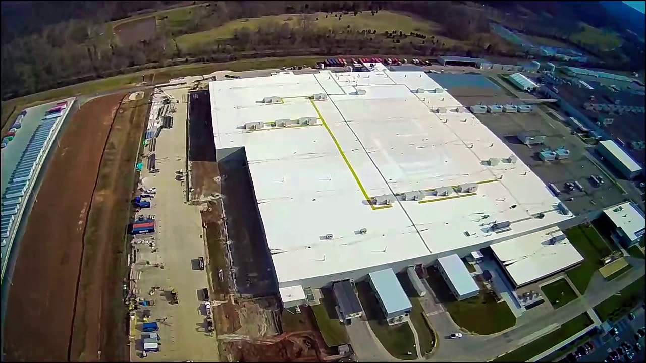 Toyota Plant Buffalo WV Potensic D80 - YouTube