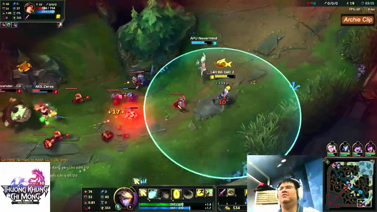 Stream archie (10/1/2016) Archie | Người làm nên tên tuổi Ezreal ở vị ...