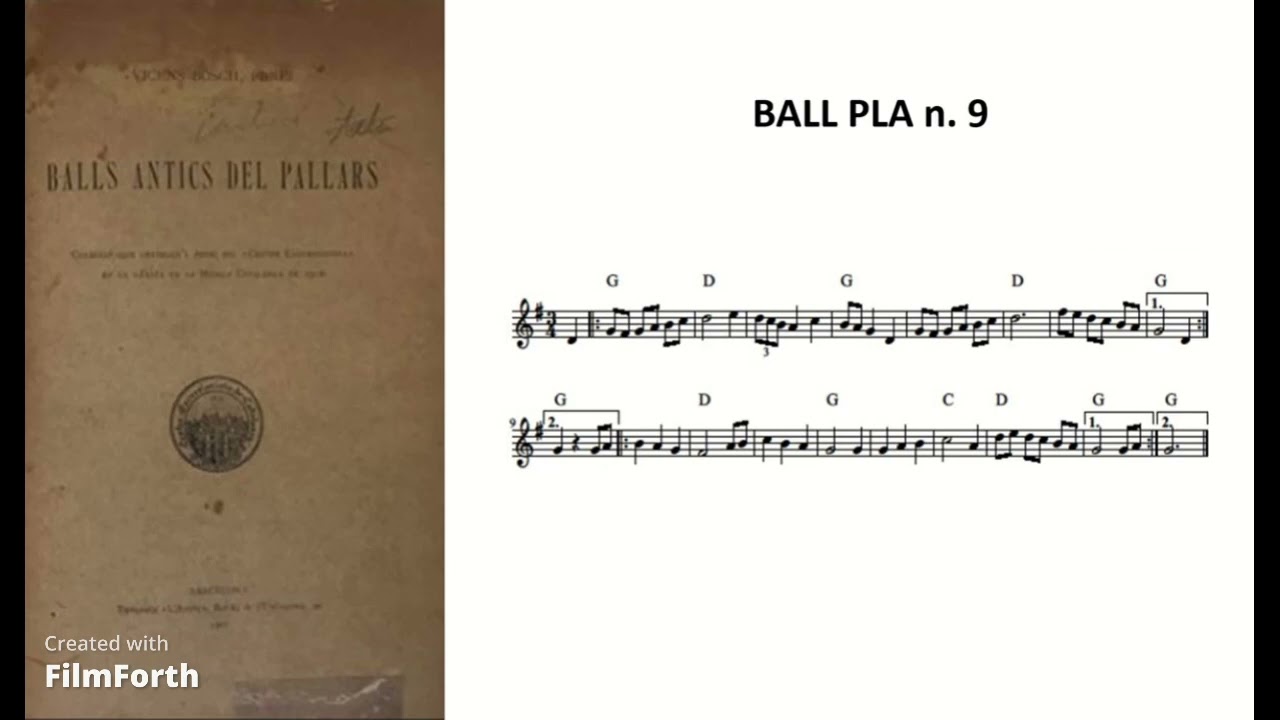 Ball Pla del Pallars- 9 (Vicenç Bosch) - YouTube