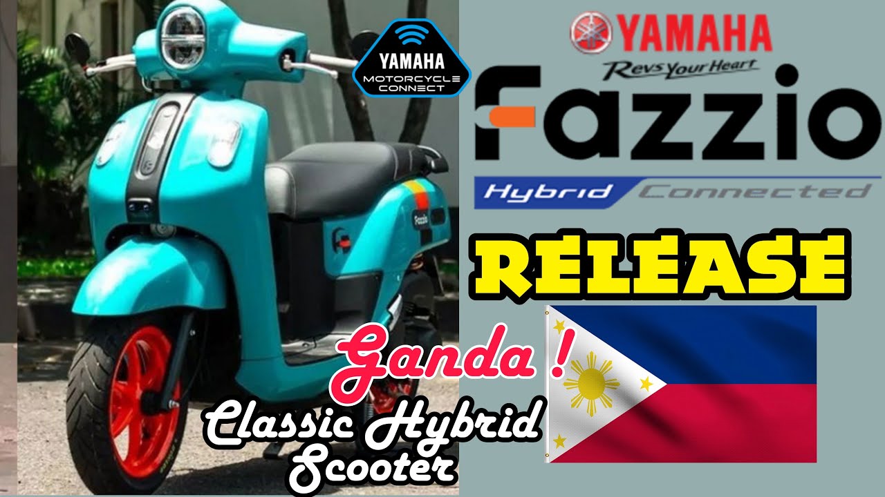 2022 Yamaha Fazzio 125 Hybrid I Release na sa Pinas - Full Specs ...