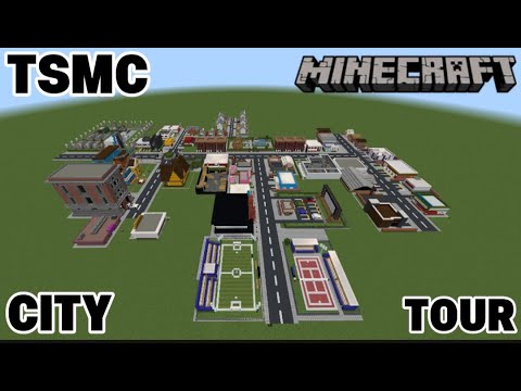 TSMC Minecraft City Tour In Full! - YouTube