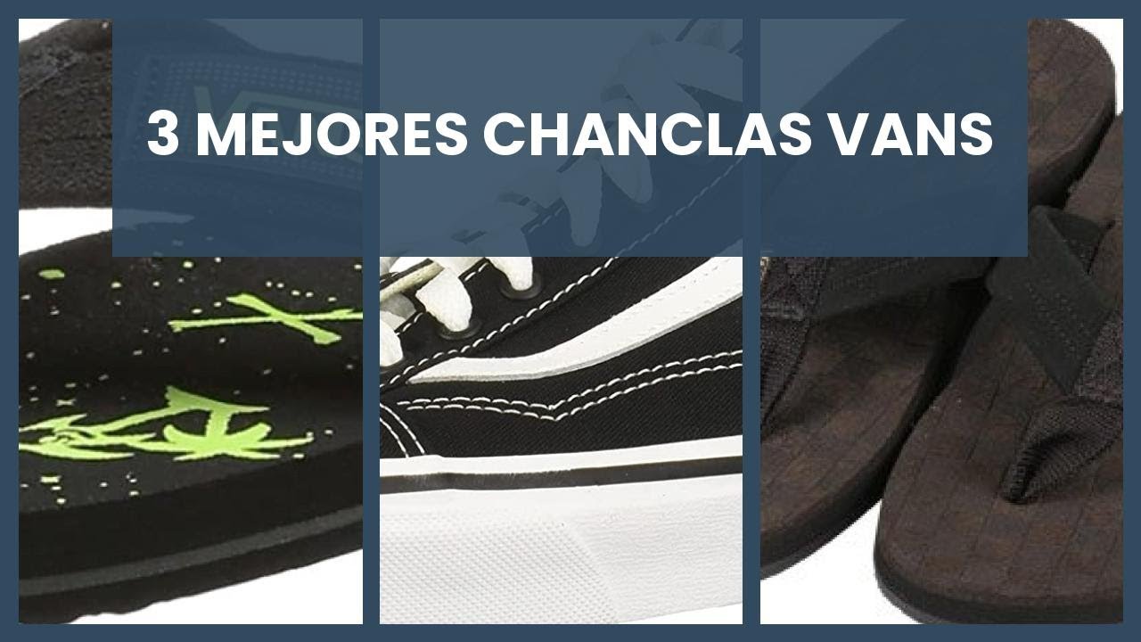 Chanclas vans: 3 mejores chanclas vans - YouTube