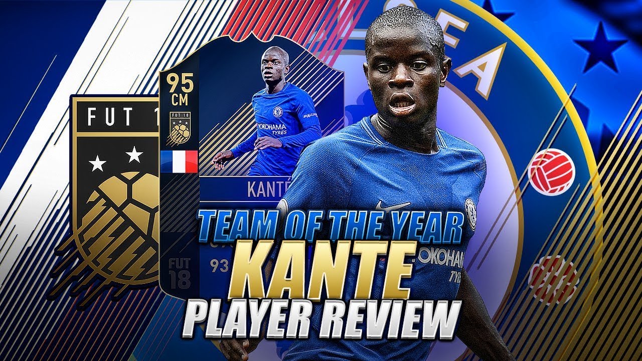FIFA 18 TOTY 95 KANTE PLAYER REVIEW - TOTY KANTE REVIEW - BEST ...