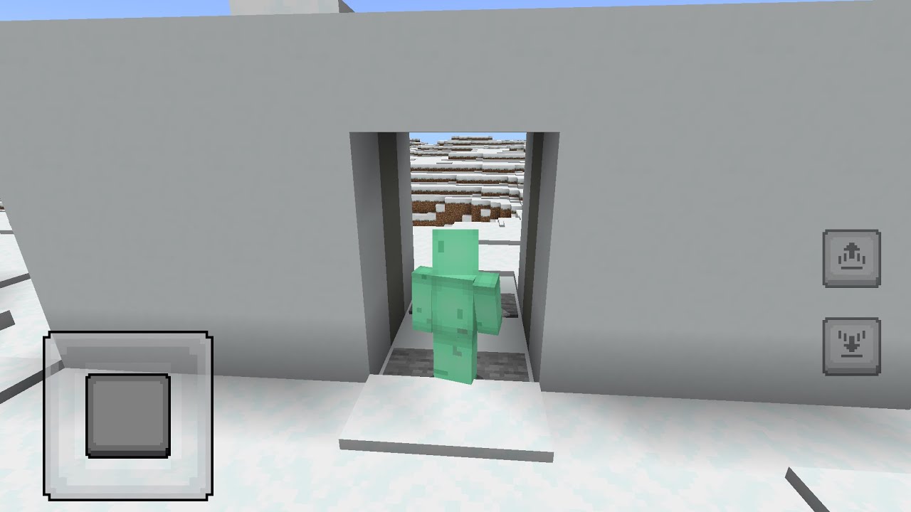 How to build an automatic red stone door Minecraft - YouTube
