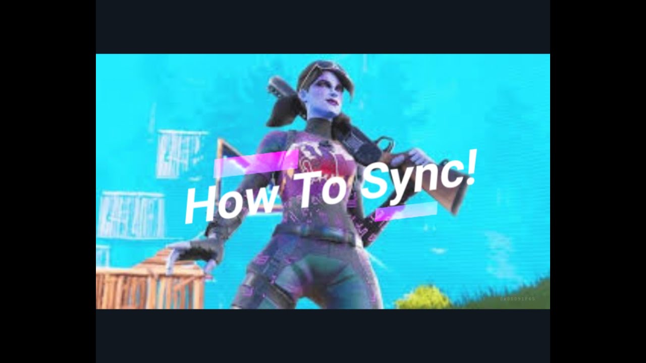 How to *SYNC* A Fortnite Montage - YouTube