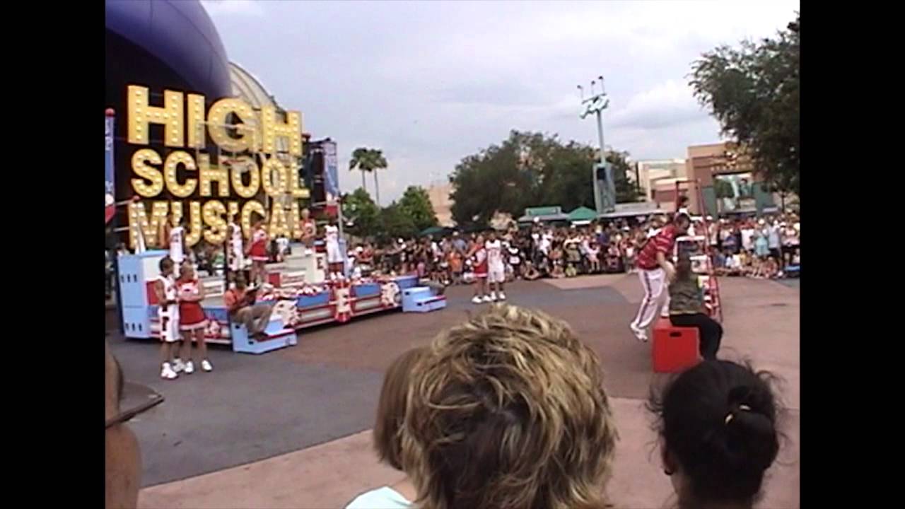 High School Musical Pep Rally at the Disney-MGM Studios (2007) - YouTube