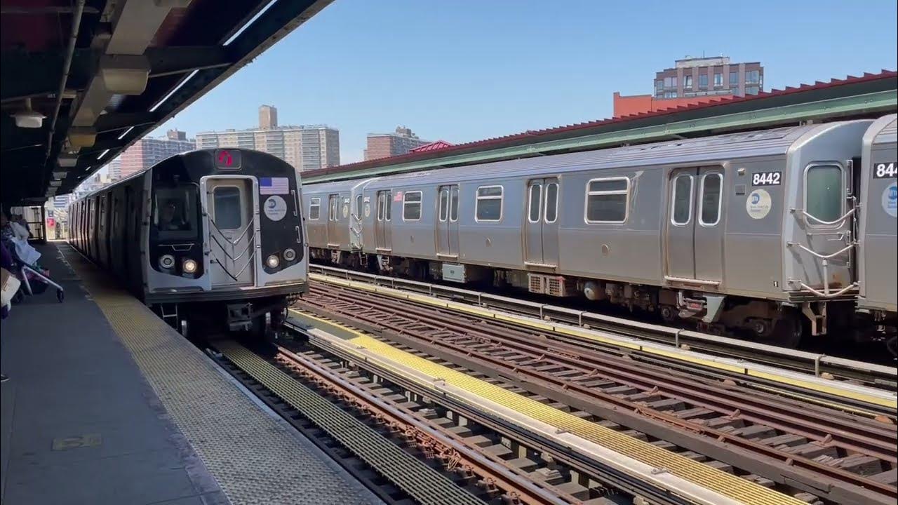 NYC Subway (J) (M) Trains | Flushing Av #2 - YouTube