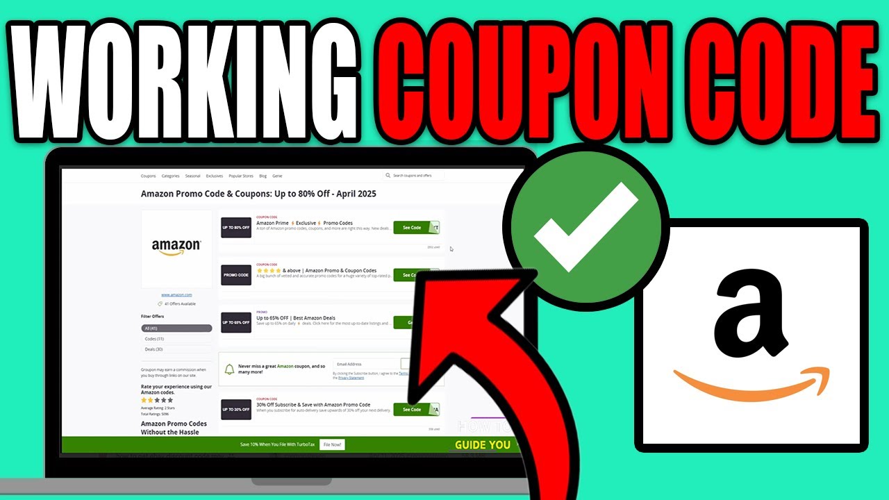 How To Get WORKING Coupon Codes For Amazon (Best Method) - YouTube