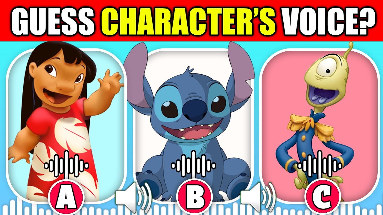 Guess The Lilo And Stitch Characters By Their Voice🎙️! | Lilo Pelekai ...