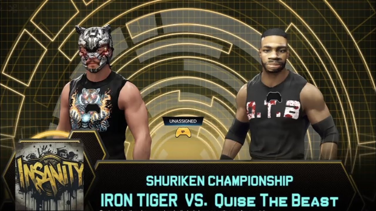 Q.T.B VS IRON TIGER 2 OUT OF 3 FALLS FOR THE SHURIKEN CHAMPIONSHIP (VCW ...