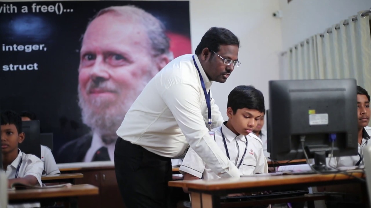Computer Lab | Best CBSE schools | Vignan School Visakhapatnam - YouTube