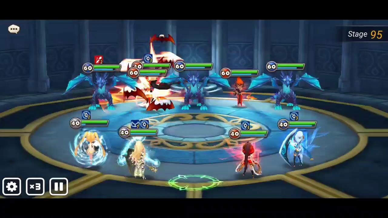 SUMMONER WAR, MONSTER SO HARD AMAZING AUTO ALL CLEAR TOA AND ALL MAPS ...