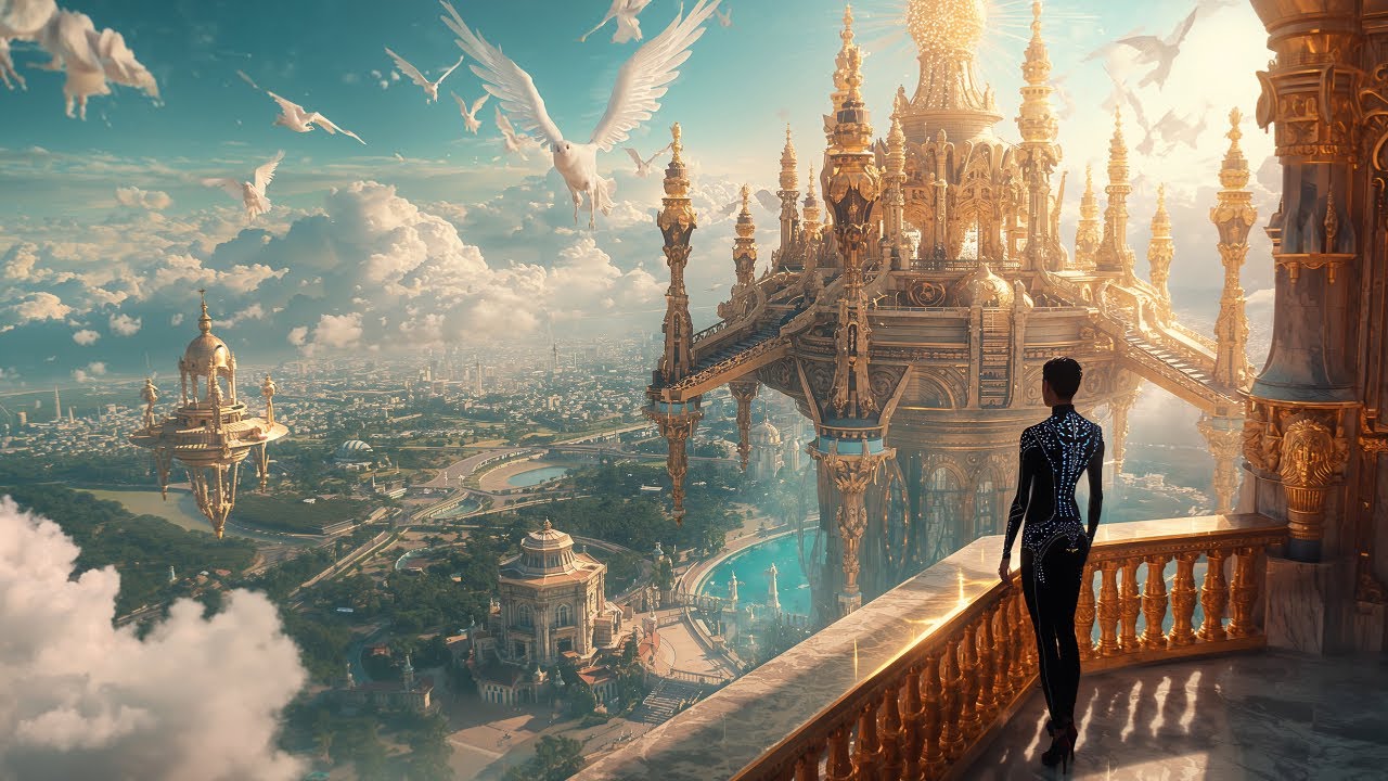 The Beautiful Future City of 2350 🌆 — Life with Advanced Technology ...