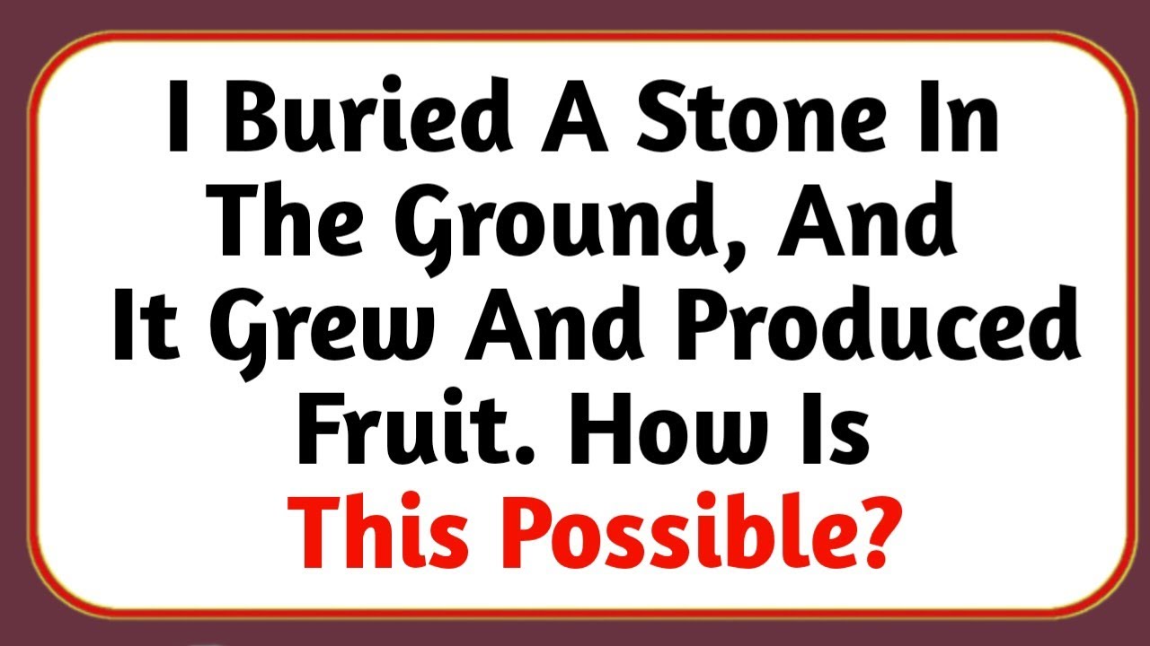 Ten Riddles Can You Solve These Impossible Riddles | Riddles Quiz ...