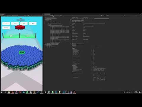 Animated SkinnedMeshRenderer GPU Instancing - YouTube