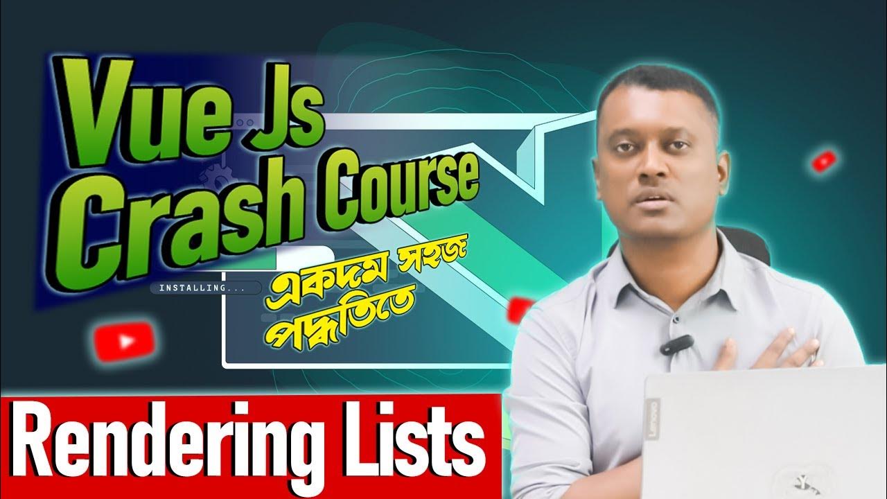 Mastering List Rendering in Vue js with v-for and Functions | Dynamic Lists in Vue js Tutorial ...