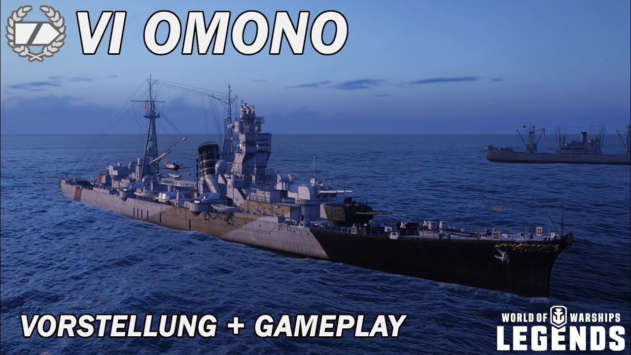 OMONO - Vorstellung und erstes Gameplay - World of Warships Legends ...
