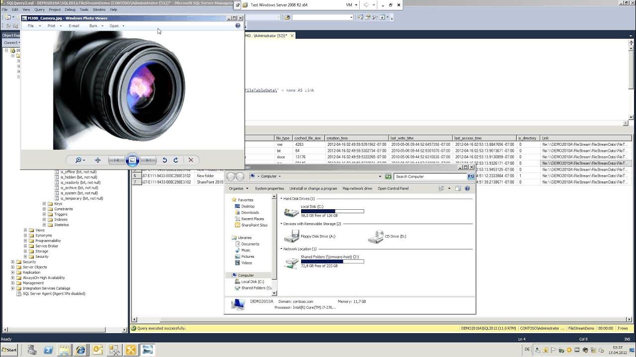SharePoint and the benefit with SQL Server 2012 File Tables feature - YouTube