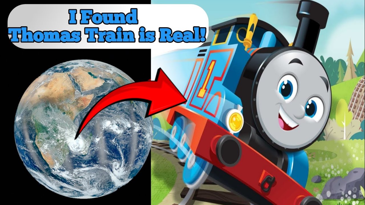 Found Thomas Train 🤯 is Real! On Google Map And Google Earth 🌎 #thomas ...