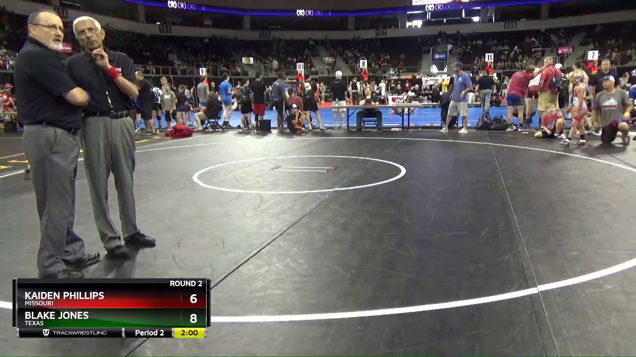 Intermediate 84 Kaiden Phillips Missouri Vs Blake Jones Texas - YouTube