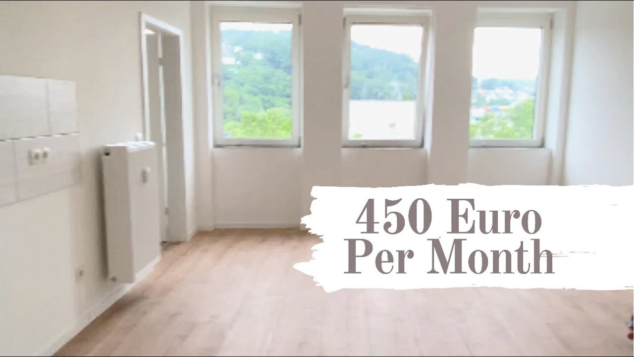 HOUSE TOUR ! 1-Bedroom Apartment for RENT in Germany - YouTube