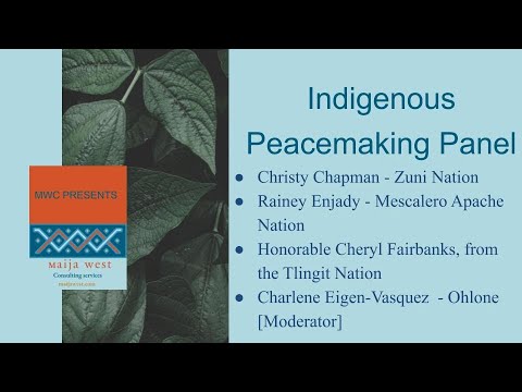 Indigenous governance – a webinar led by Indigenous peacemakers - YouTube
