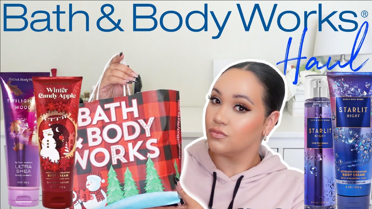 WINTER BATH & BODY WORKS BODY CARE HAUL! - YouTube