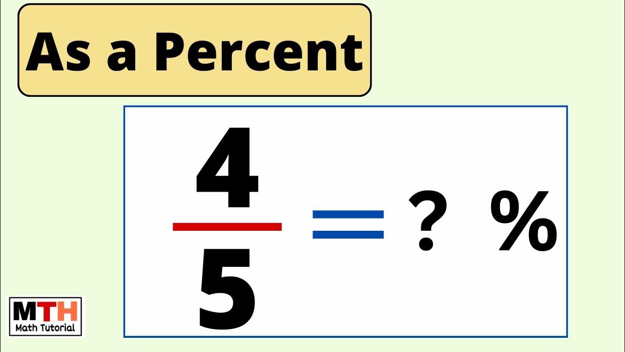 4 5 As A Percent YouTube 4-5-as-a-percent-youtube
