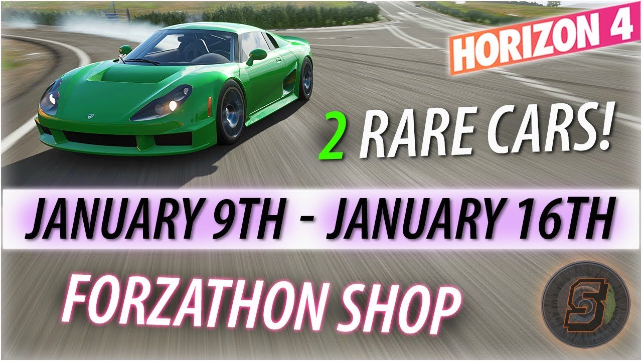 January 9TH - 16TH Forzathon Shop Forza Horizon 4 Spring Forzathon Shop ...