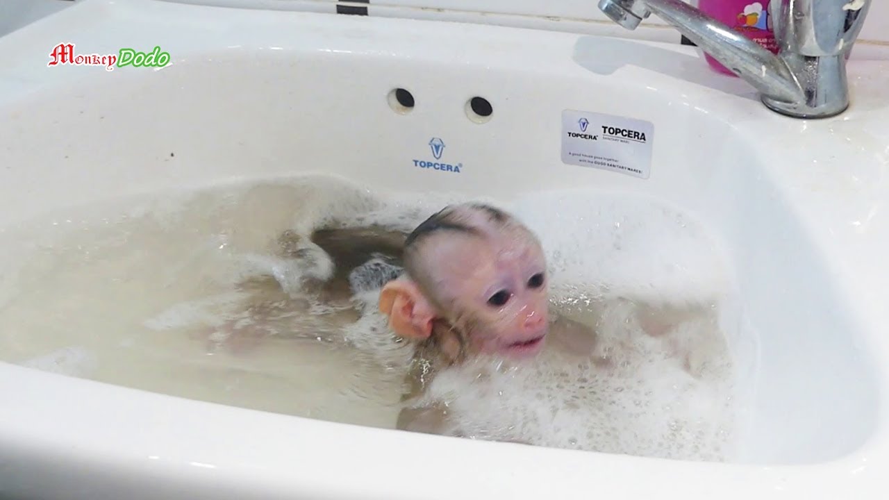 Wow Babe Jenna Can Learn To Swim In Bubble Bath By Herself - YouTube
