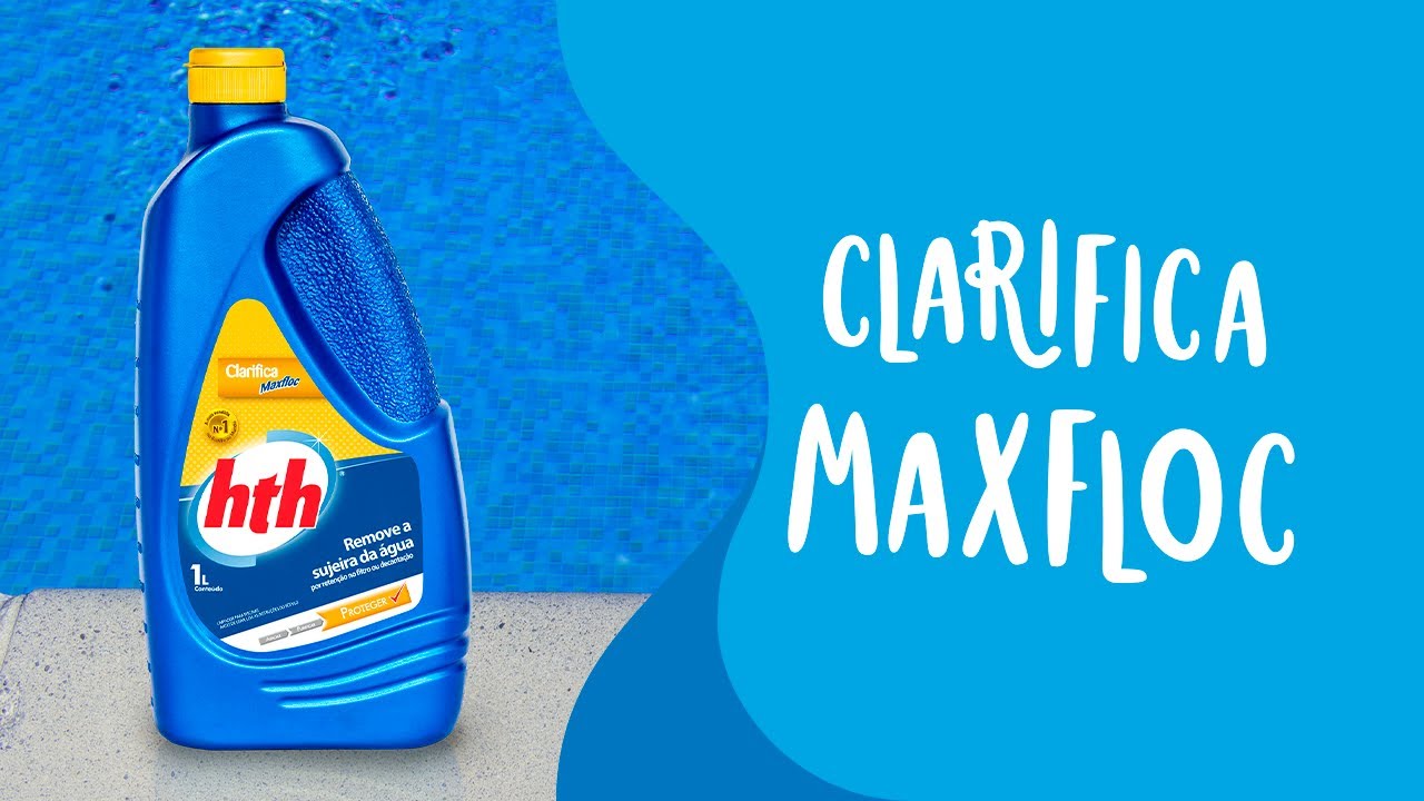 hth® Clarifica Maxfloc: saiba como aplicar - YouTube