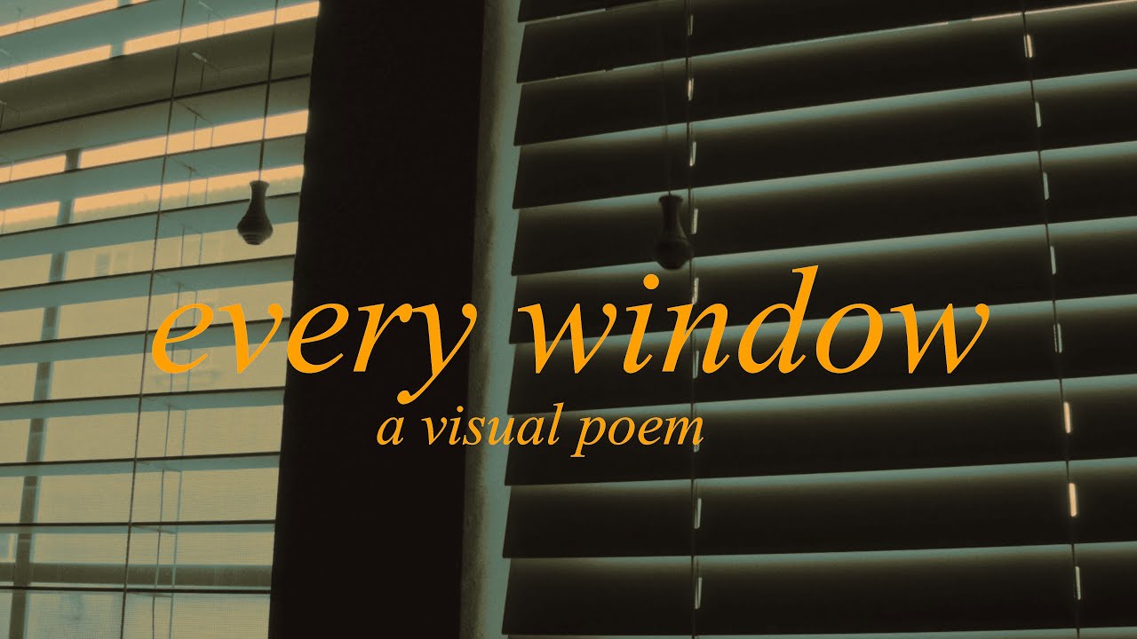 every window; a visual poem (BMPCC OG w/Dehancer) - YouTube