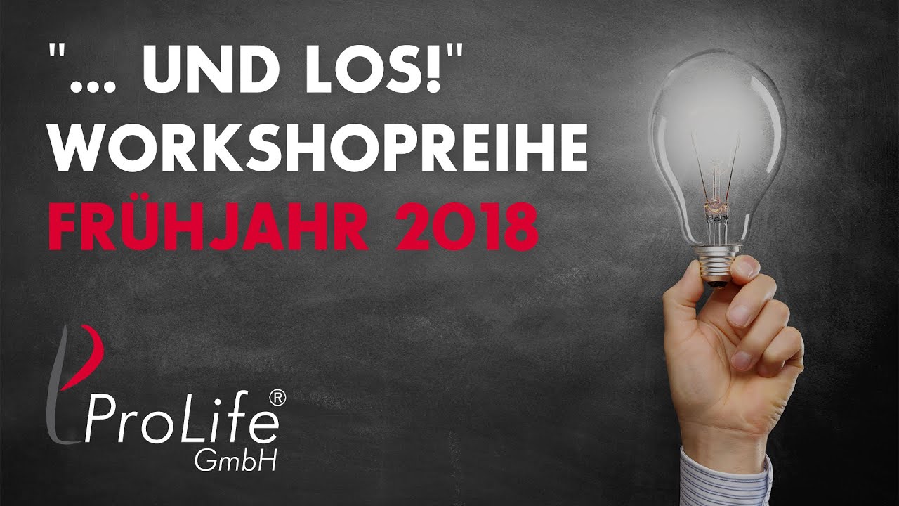 Unsere "... UND LOS !" Workshopreihe im Frühjahr 2018 - YouTube