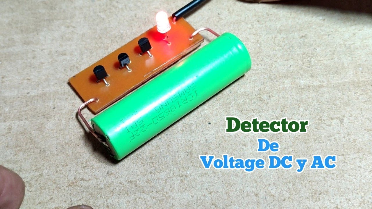 Cómo Hacer Detector De Voltage Casero - YouTube