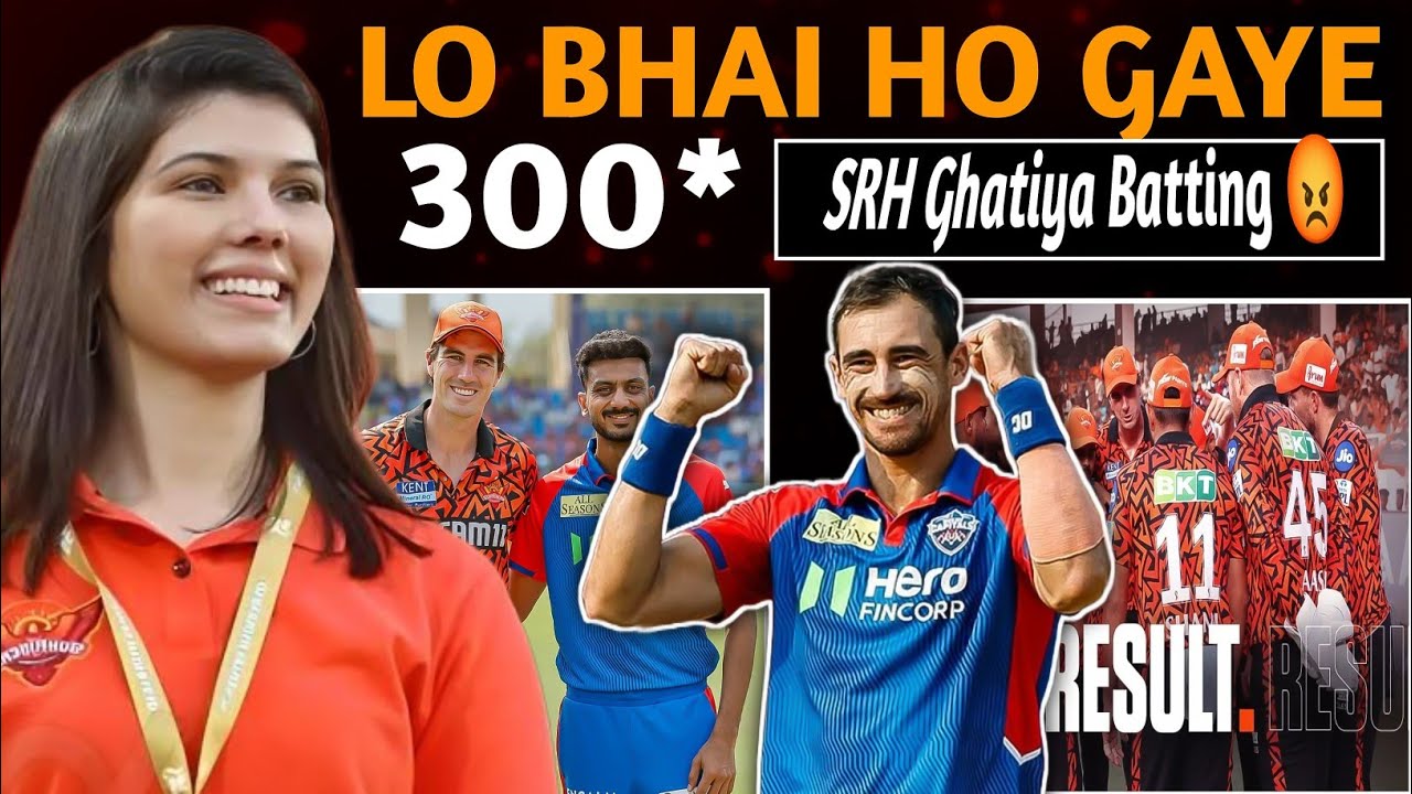 SRH vs DC Mitchell Starc Fifer | DC Easly Win For SRH || - YouTube