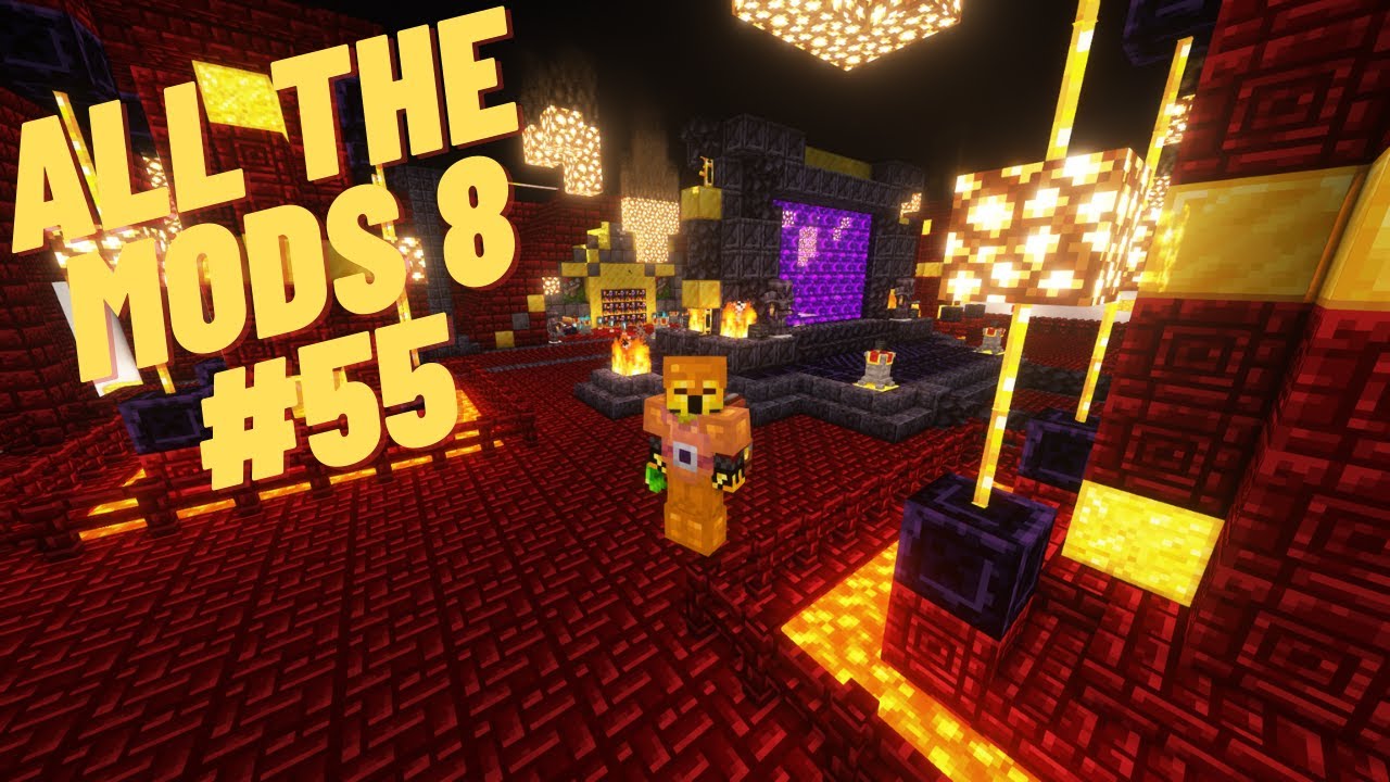 Netherraum Umbau Finale Part 5 l Minecraft ATM8 #55 - YouTube