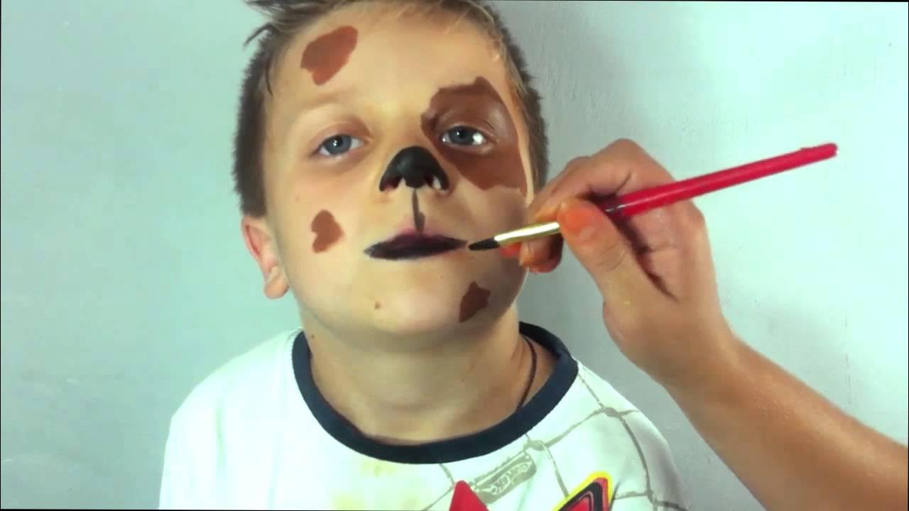 Собака аквагрим. Как нарисовать собачку. Dog Face Painting. Праздник ТВ ...