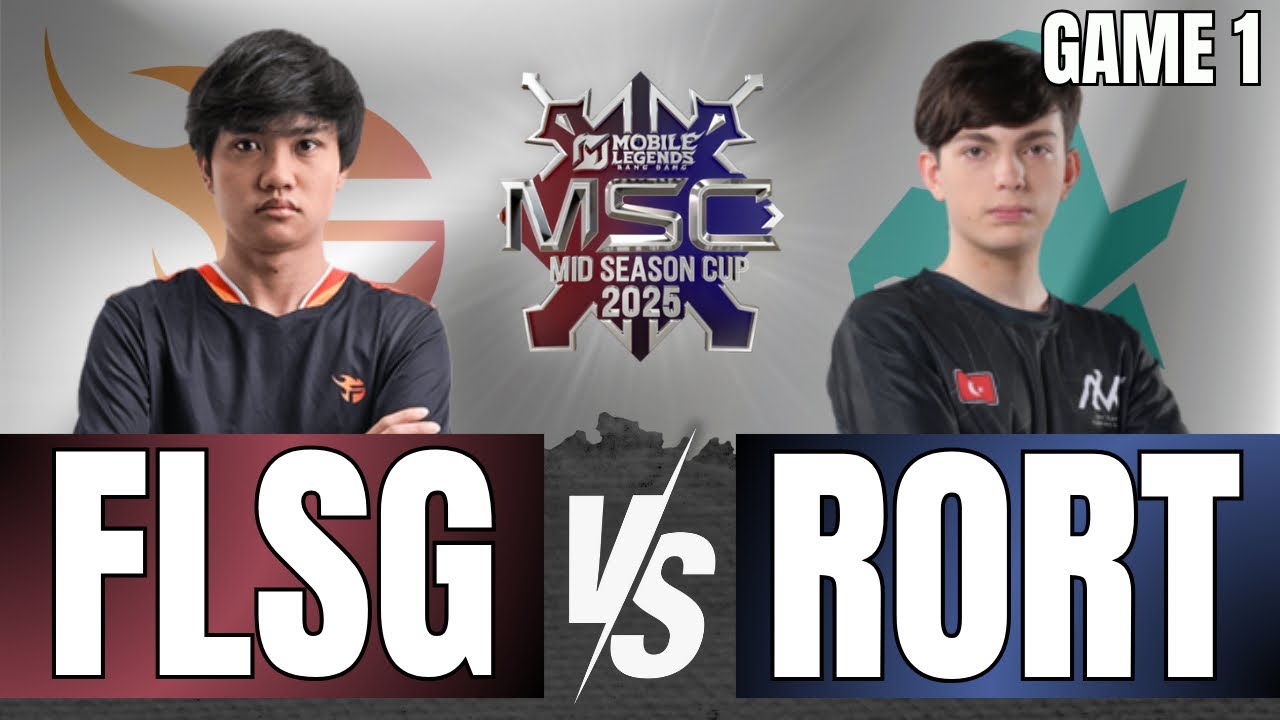 TUMPAK AND COMMS NG AURORA! | GAME 1 | FLSG VS RORT | MSC 2025 GROUP ...