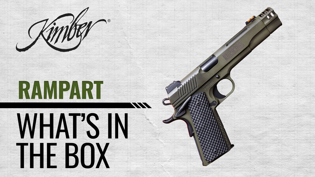 Kimber Rampart 1911 45 ACP with Compensator | What's in the Box - YouTube