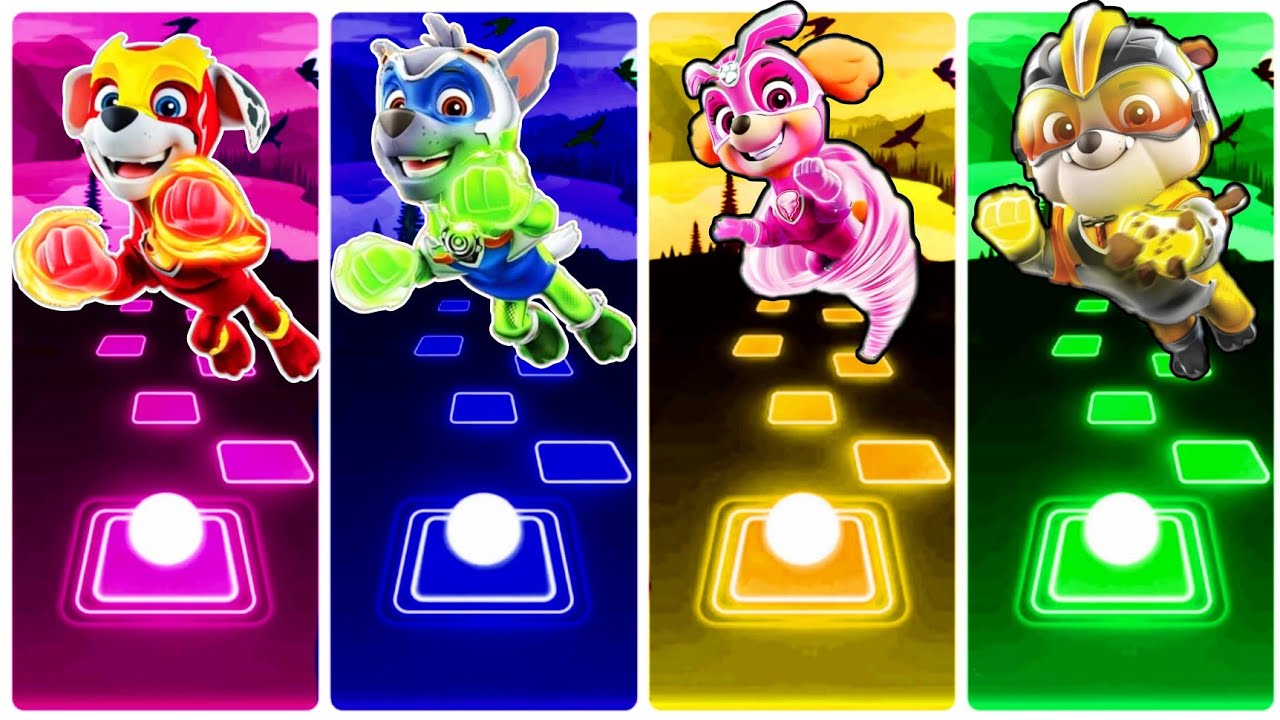 Super Mighty Pups || Super Marshall - Super Rocky - Super Skye - Super ...