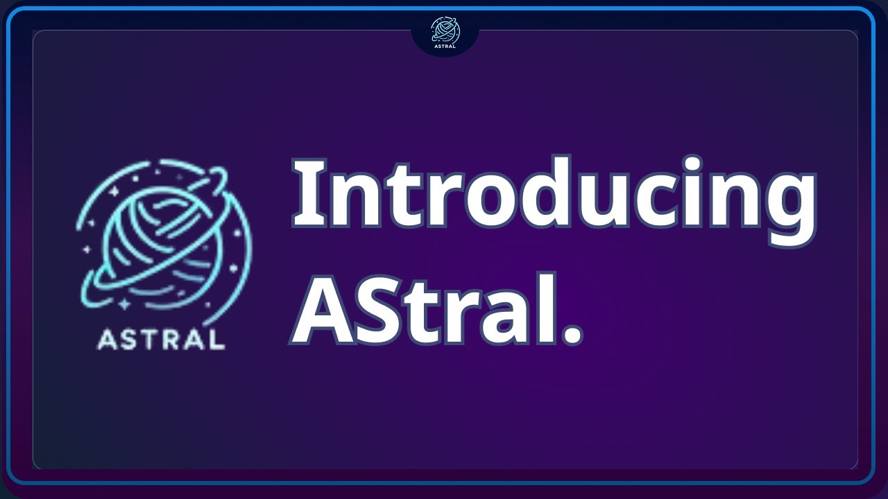 Introducing AStral. - YouTube