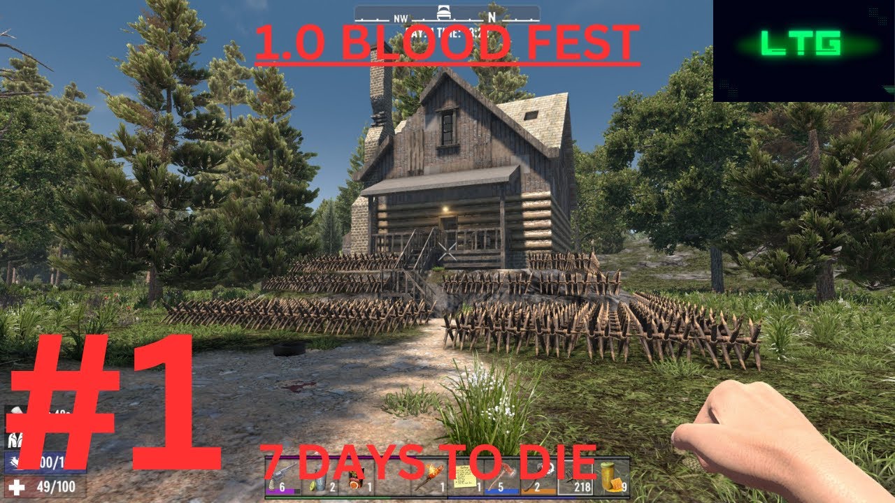 CREATED BLOOD FEST #7daystodie - YouTube